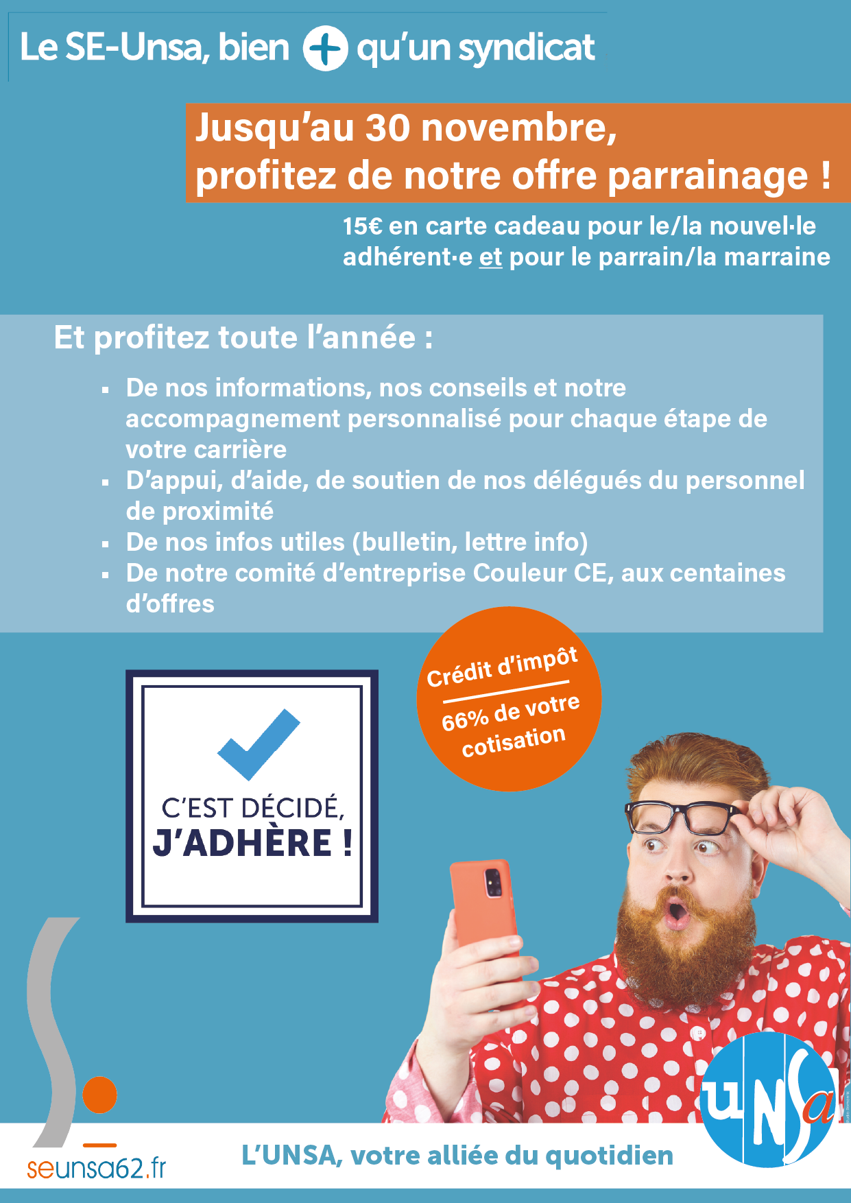 Adhésion parrainage - SE UNSA