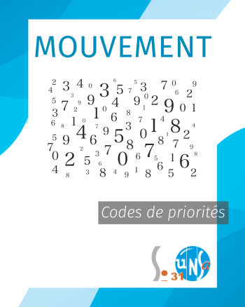 [31] PE - Mouvement 26 - Les codes de priorités - SE-UNSA